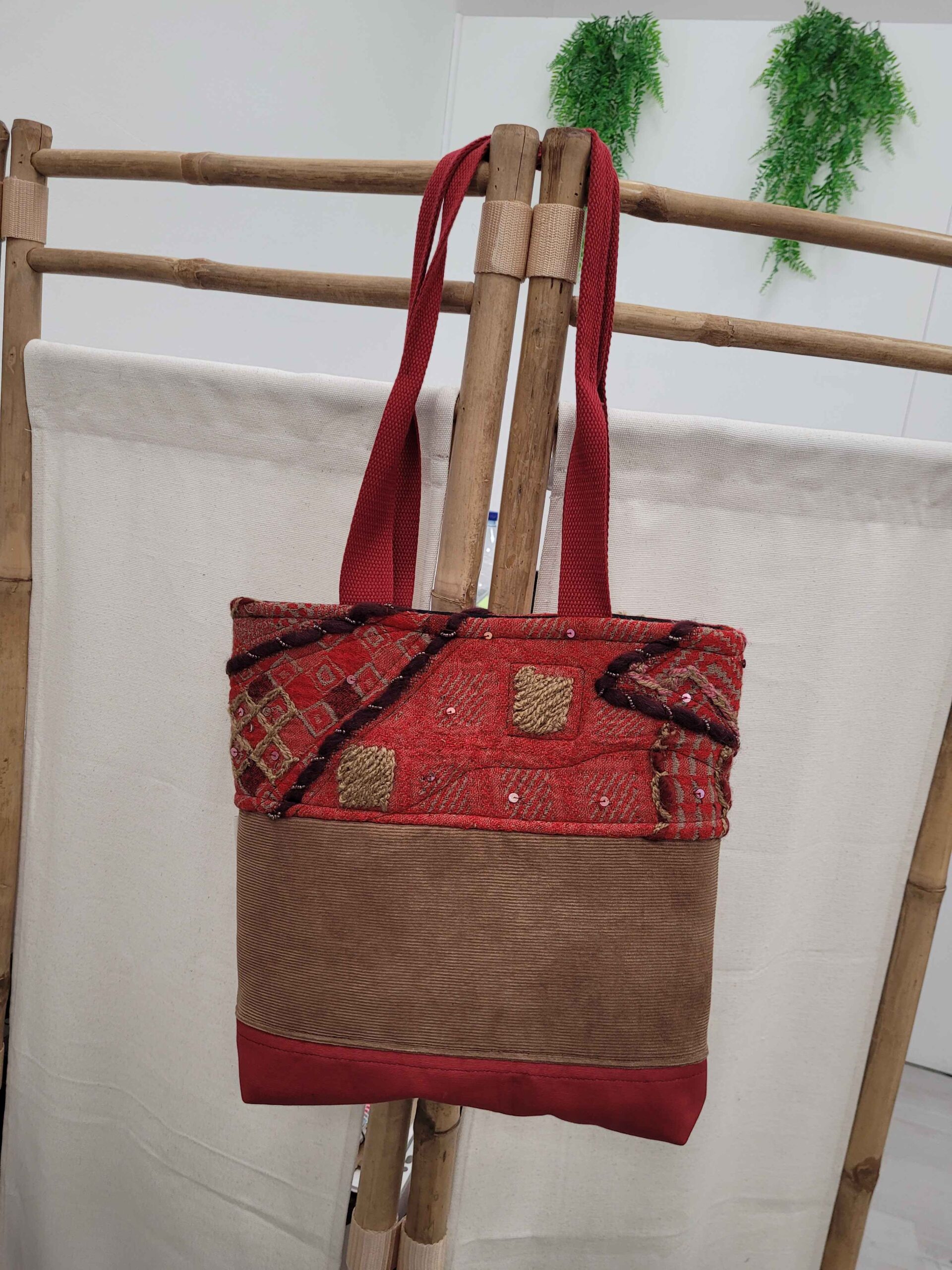 Bolso mezcla (PIEZA EXCLUSIVA) - NELECHE | Artesanía Logroño, La Rioja ...